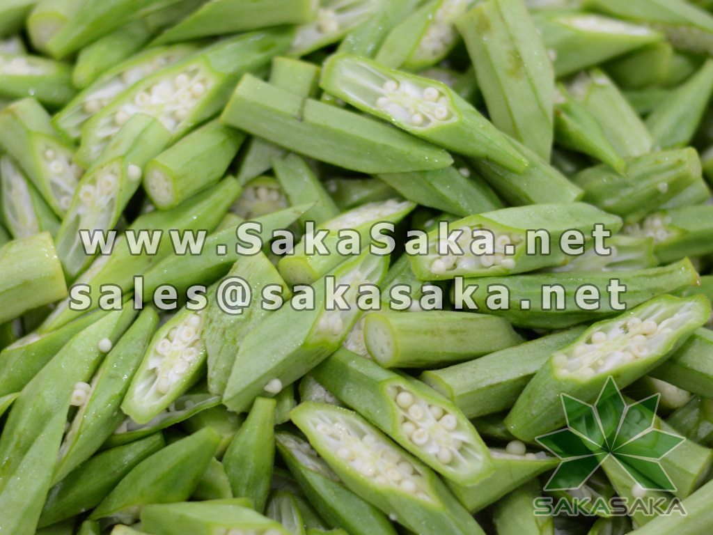 Frozen Okra - Frozen Lady Finger - Food Supplier | SakaSaka.net